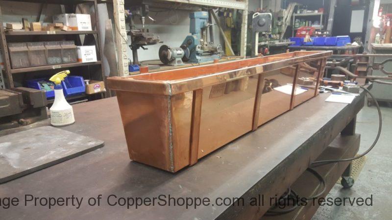 Copper Planter Boxes - The New CopperShoppe.com