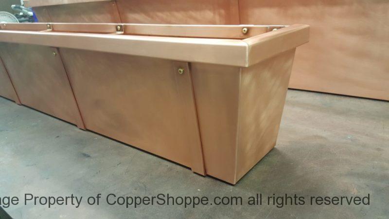 Copper Planter Boxes - The New CopperShoppe.com