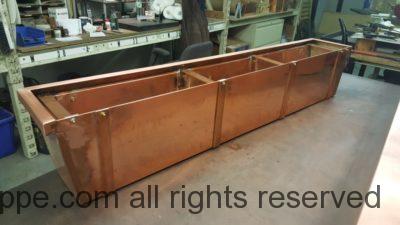 Copper Planter Boxes - The New CopperShoppe.com