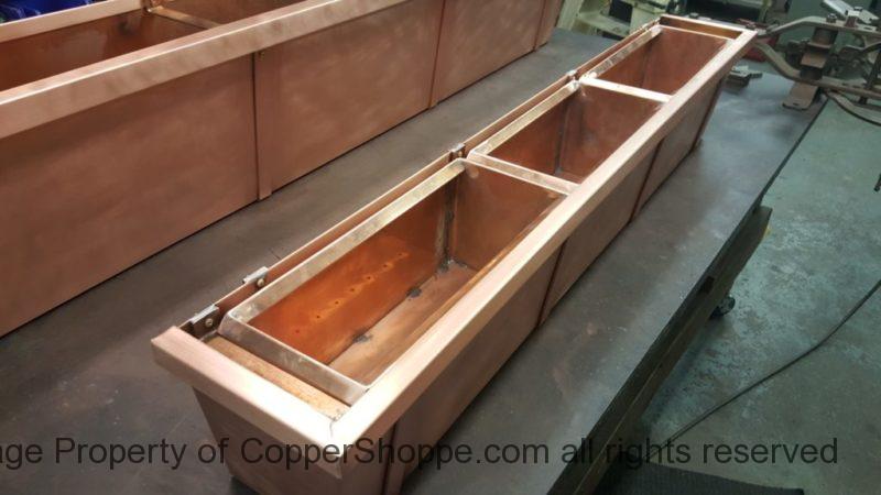 Copper Planter Boxes - The New CopperShoppe.com