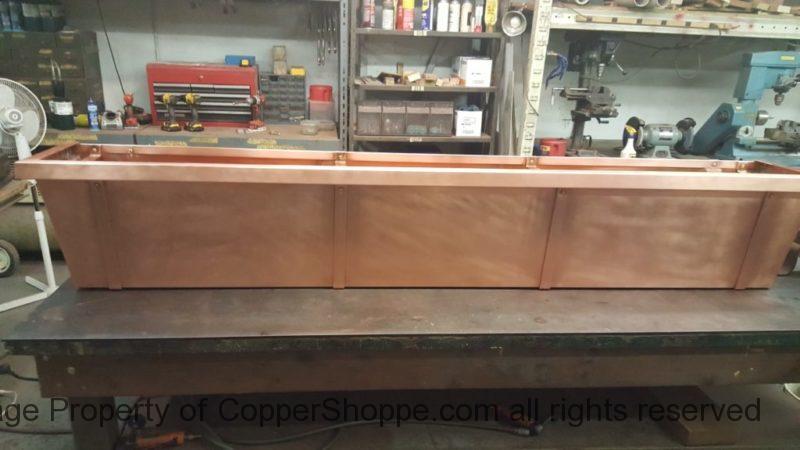 Copper Planter Boxes - The New CopperShoppe.com