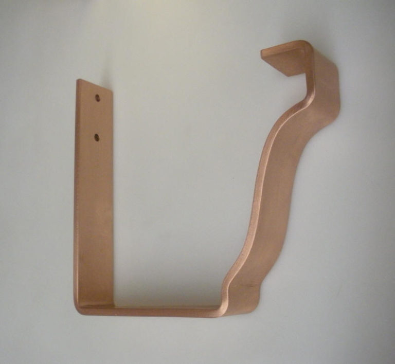 Commander Copper Gutter Bracket Hanger - The New CopperShoppe.com