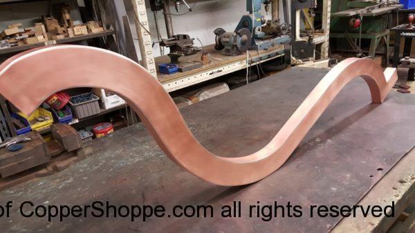 Copper Gooseneck Downspouts - The New CopperShoppe.com