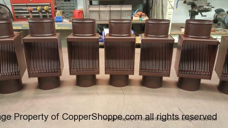 AutoClear PCSS in Custom Color Downspout Cleanout Leaf Diverter for ...