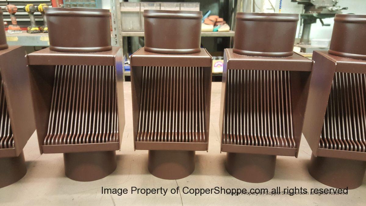 AutoClear PCSS in Custom Color Downspout Cleanout Leaf Diverter for ...