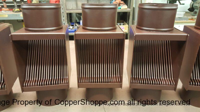 AutoClear PCSS in Custom Color Downspout Cleanout Leaf Diverter for ...