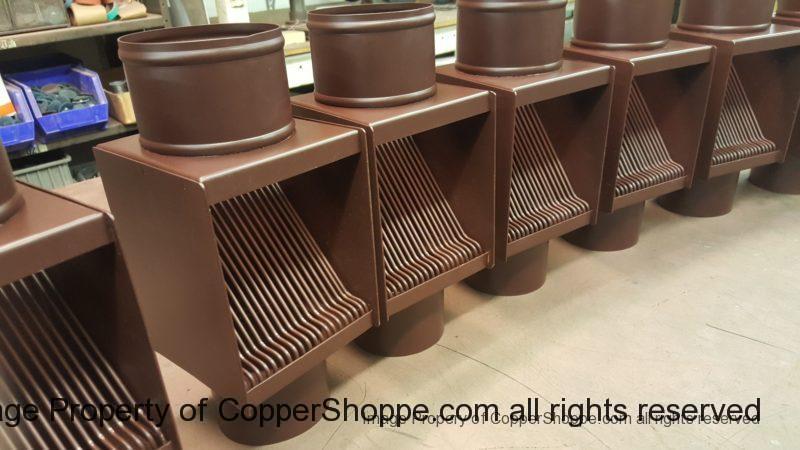 AutoClear PCSS in Custom Color Downspout Cleanout Leaf Diverter for ...