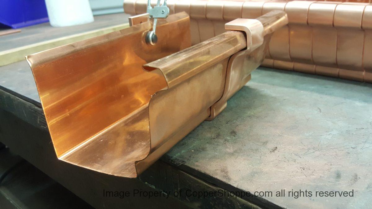 Commander Copper Gutter Brackets - The New CopperShoppe.com