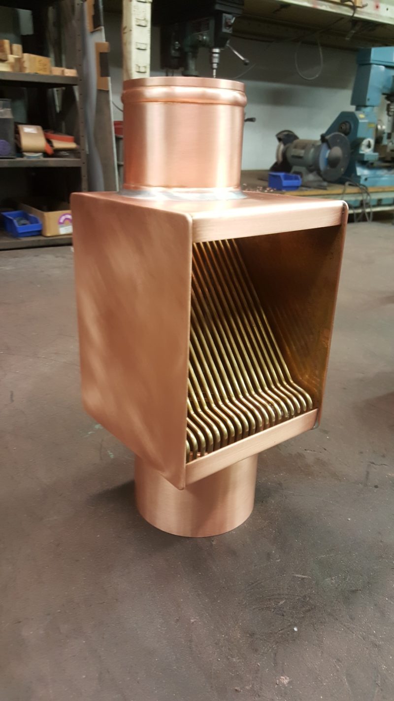 AutoClear Copper Downspout Leaf and Debris Diverter - The New ...