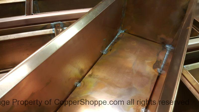 Custom Copper Planter Boxes - The New CopperShoppe.com