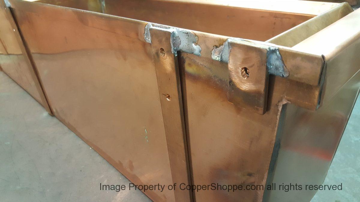 Custom Copper Planter Boxes - The New CopperShoppe.com