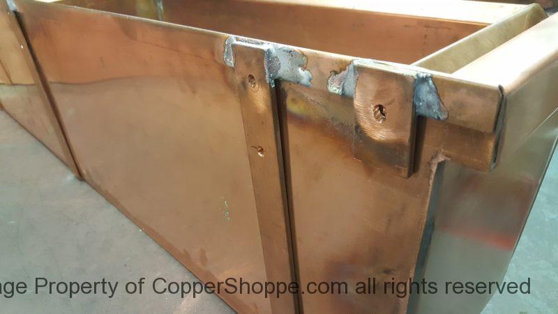 Custom Copper Planter Boxes - The New CopperShoppe.com