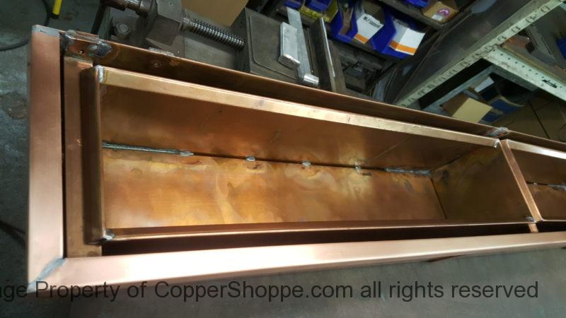 Custom Copper Planter Boxes - The New CopperShoppe.com