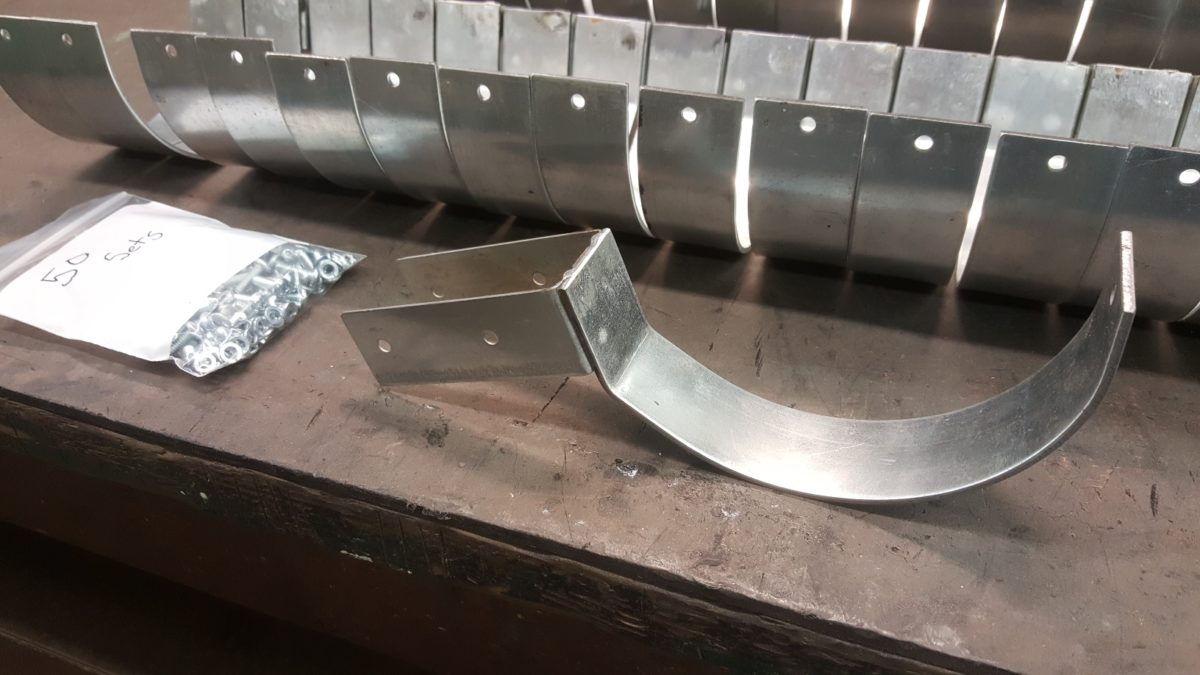 HRU Galvanized Gutter Brackets - The New CopperShoppe.com
