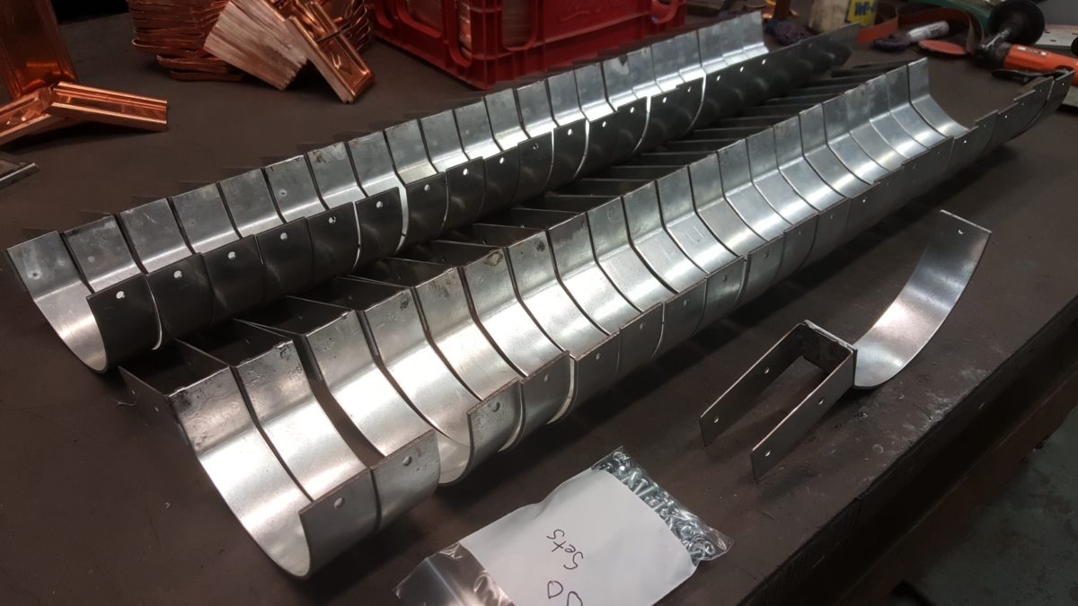 HRU Galvanized Gutter Brackets - The New CopperShoppe.com