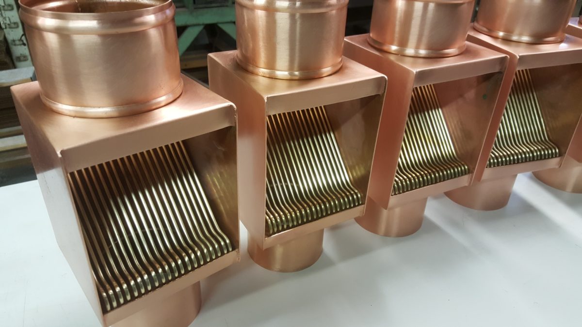 AutoClear I Copper Series Copper Downspout Filters - The New ...