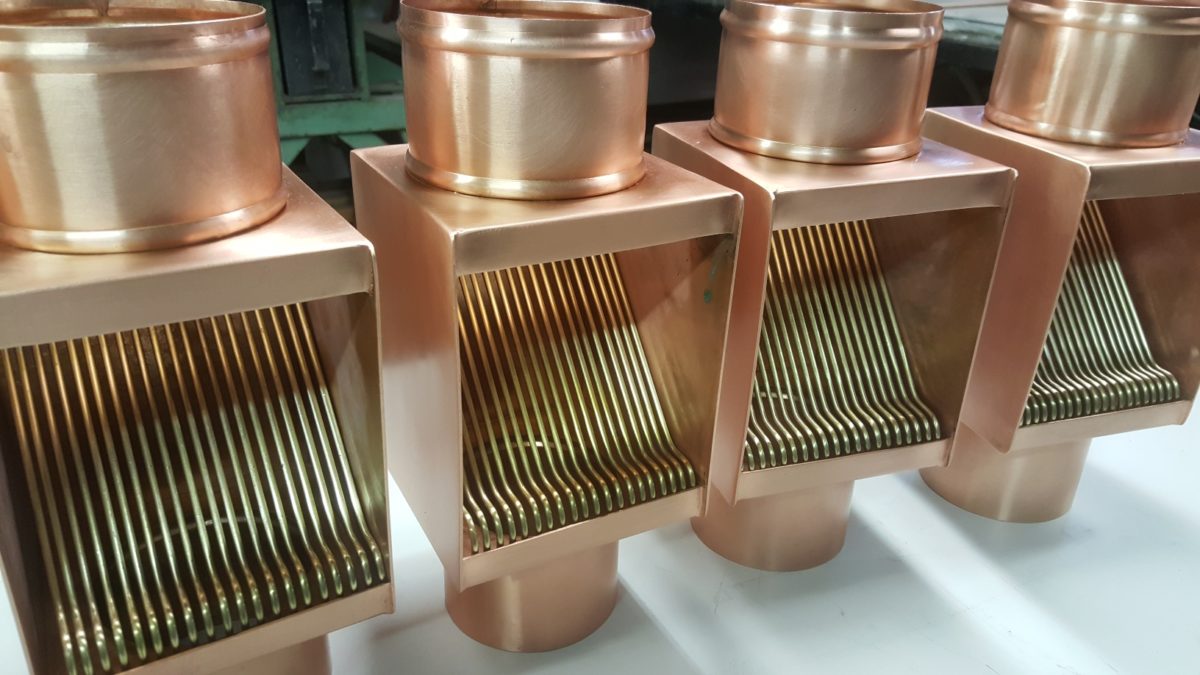 AutoClear I Copper Series Copper Downspout Filters - The New ...