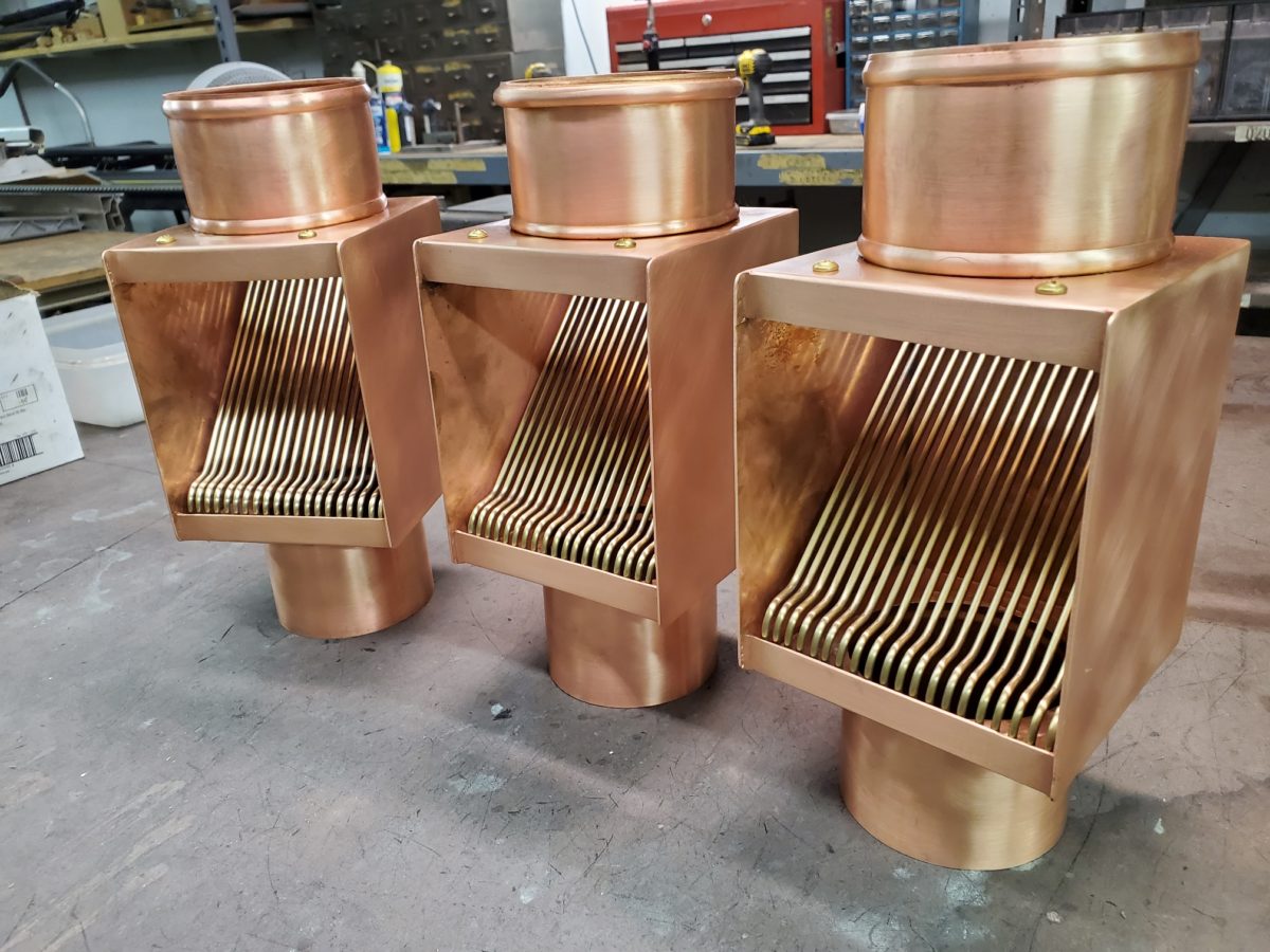 AutoClear I COPPER Series Copper Downspout Leaf and Debris Filters ...