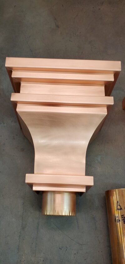 Old World 1 Copper Leader Heads Scupper Conductor Boxes - The New ...