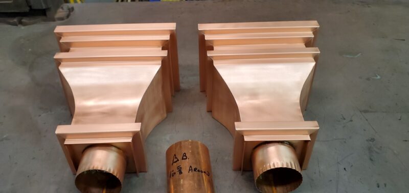 Old World 1 Copper Leader Heads Scupper Conductor Boxes - The New ...