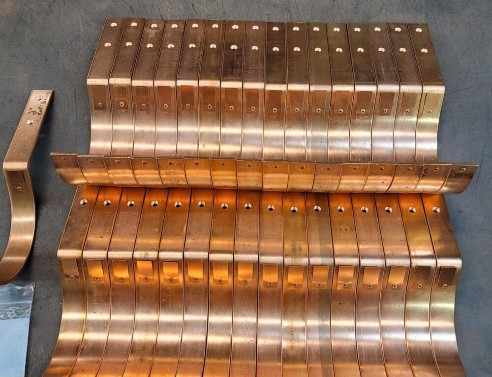 Custom SideRider Copper Gutter Brackets with Riser along with HRC ...