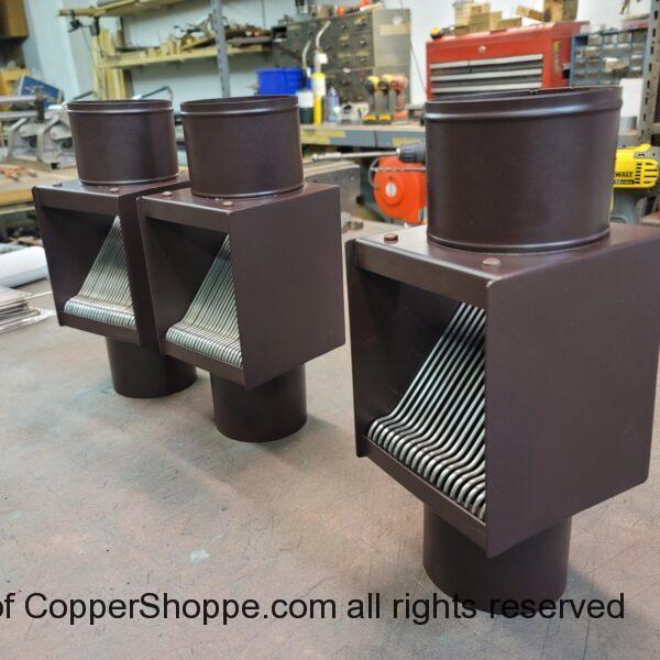 AutoClear I-PCSS Downspout Clean Outs Leaf and Debris Filters Strainers ...