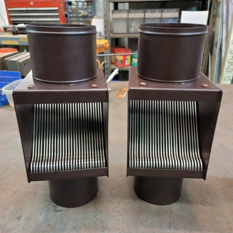 AutoClear I-PCSS Downspout Clean Outs Leaf and Debris Filters Strainers ...