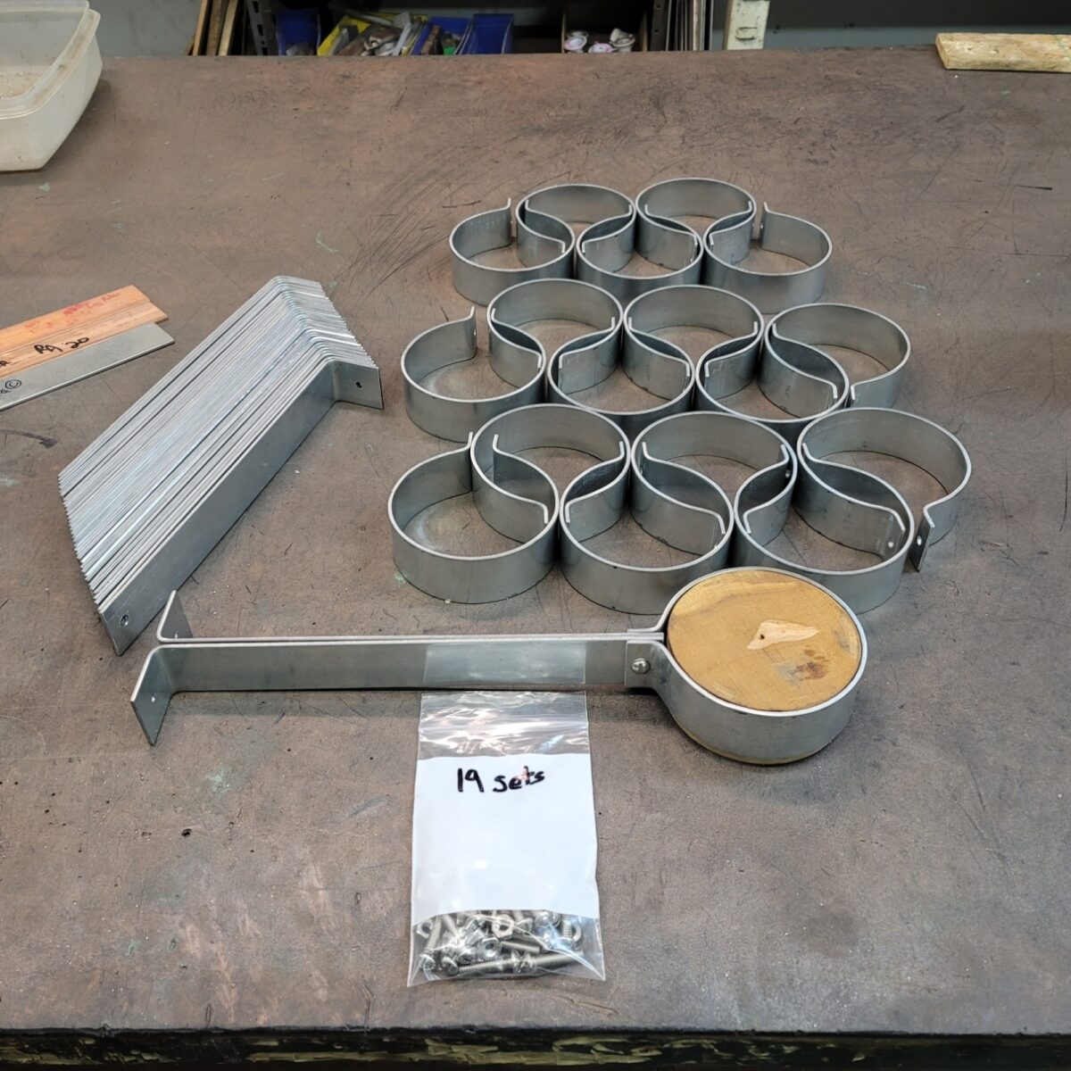 Knoke Galvanized Downspout Brackets for Custom Size Downspouts - The ...