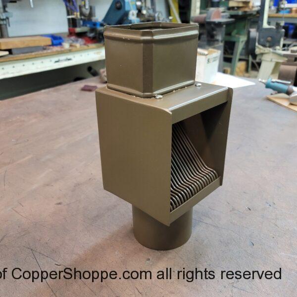 AutoClear I-PCSS Downspout Cleanout Leaf and Debris Diverter Filter ...