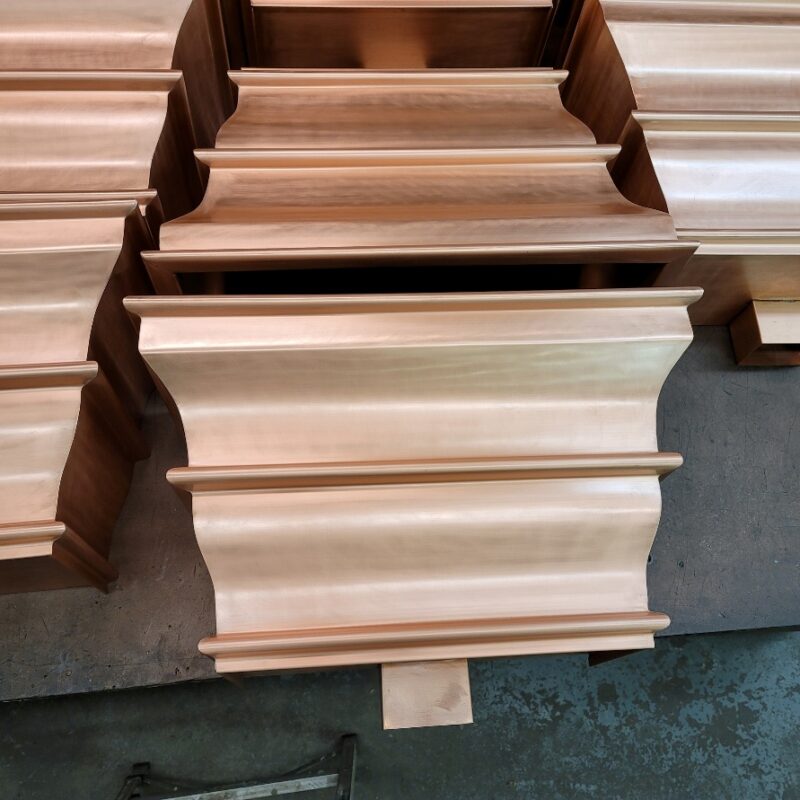 10 more Large Old World 5 Copper Leader Heads Collector Scupper Boxes ...