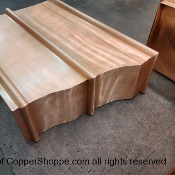 Large Old World 5 Copper Leader Heads Collector Scupper Boxes - The New ...