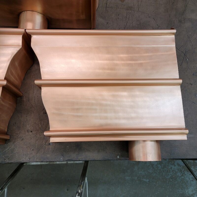 Large Old World 5 Copper Leader Heads Collector Scupper Boxes - The New ...