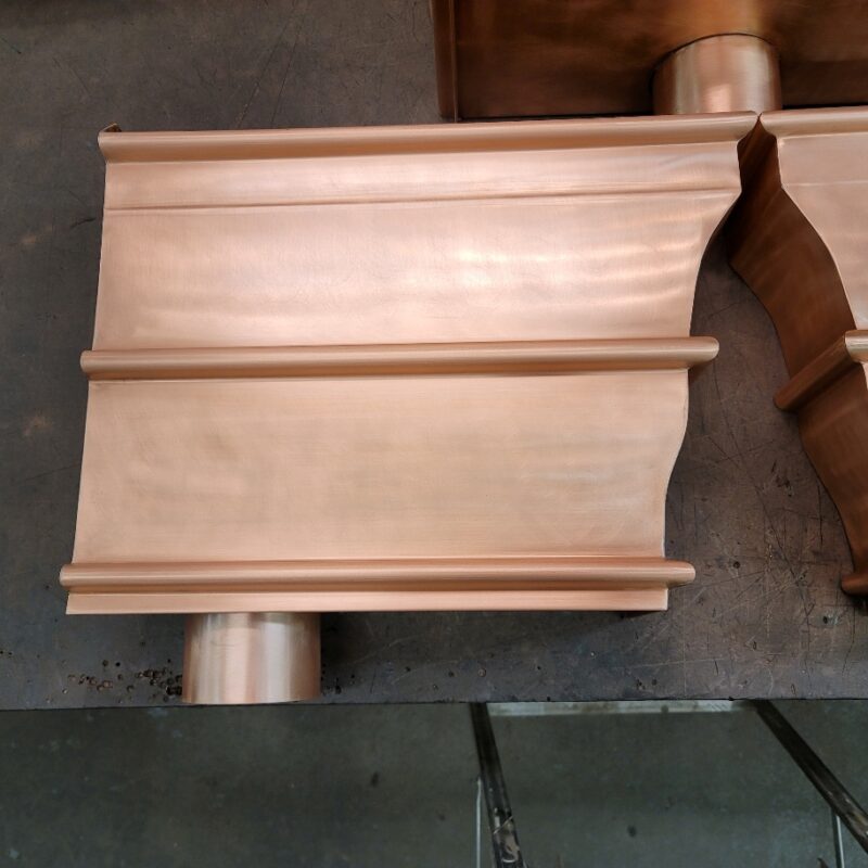 Large Old World 5 Copper Leader Heads Collector Scupper Boxes - The New ...